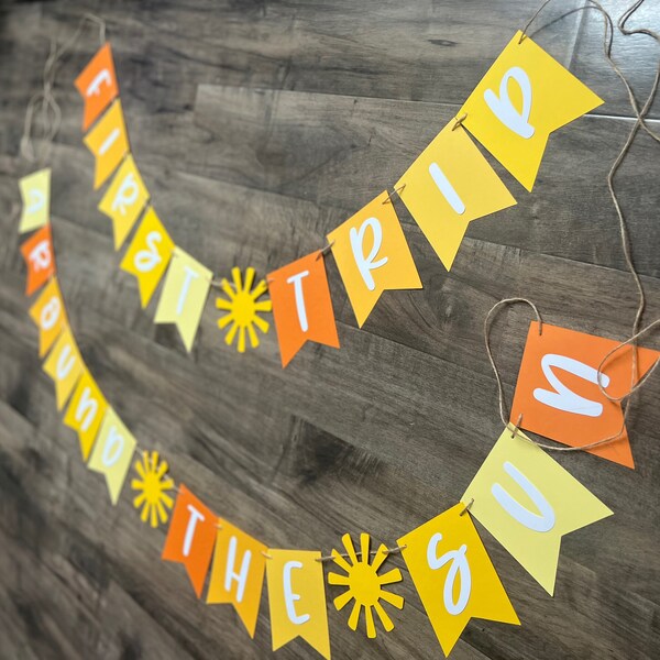 Sun Banner - Etsy