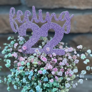 Feeling 22 Cake Topper 22nd Birthday Cake Topper - Etsy
