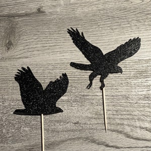 Eagle Cupcake Toppers, Eagle Cake Toppers, Bald Eagle Cupcake Toppers ...