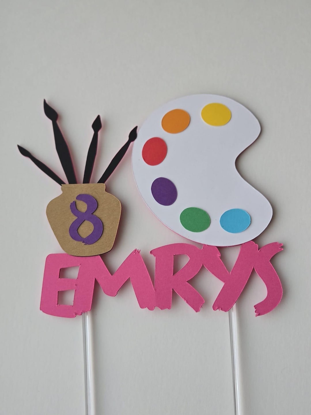 Painting Cake Topper, Artist Cake Topper, Painter Cake Topper, Little ...