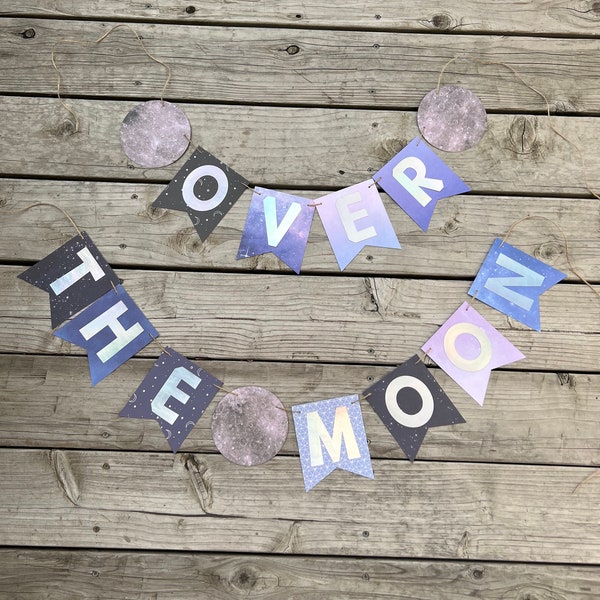Moon Banner - Etsy