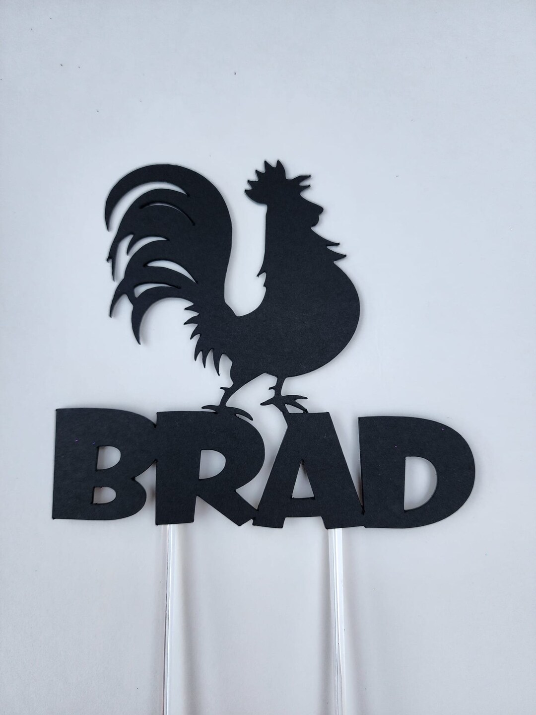 Rooster Cake Topper, Rooster Birthday Cake Topper, Coco Cake Topper ...