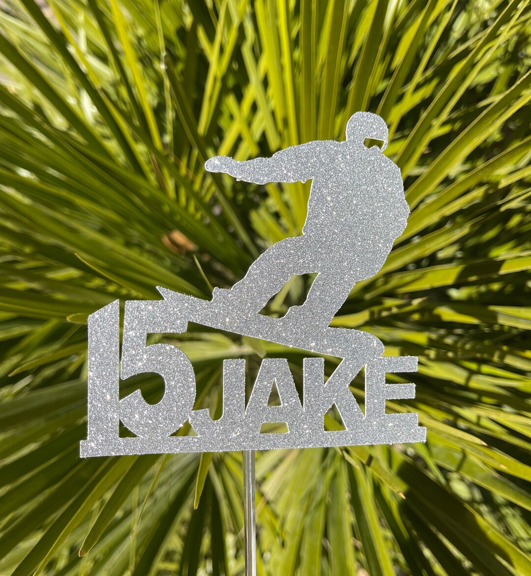 Snow Boarding Cake Topper, Snowboarding Cake Topper, Snowboarder Cake ...