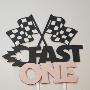 One Cake Topper, Im One Cake Topper, Fast One Cake Topper, Fast One ...