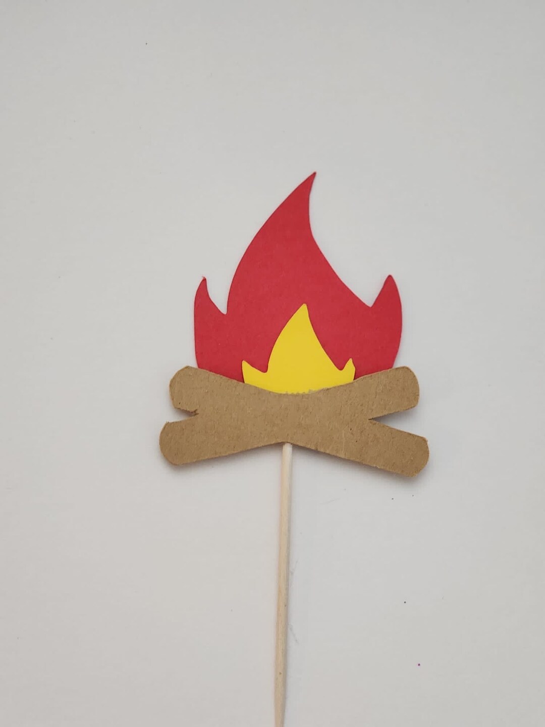 Fire Cupcake Toppers, Campfire Cupcake Toppers, Camp Cupcake Toppers ...