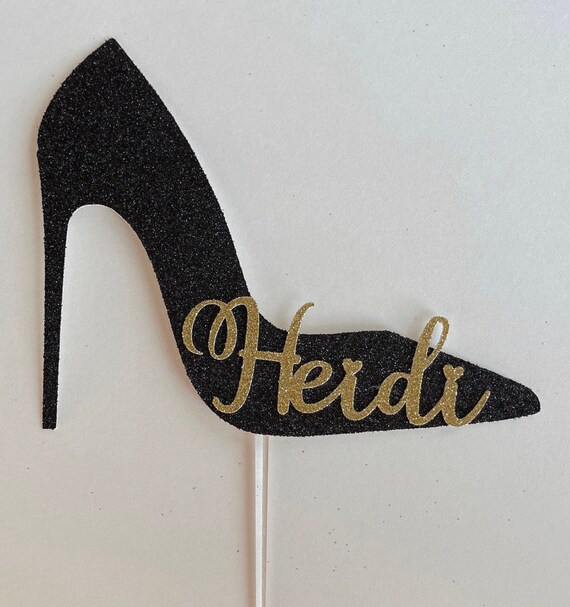 High Heel Cake Toppers Heel Cake Topper Heels Cake Topper | Etsy