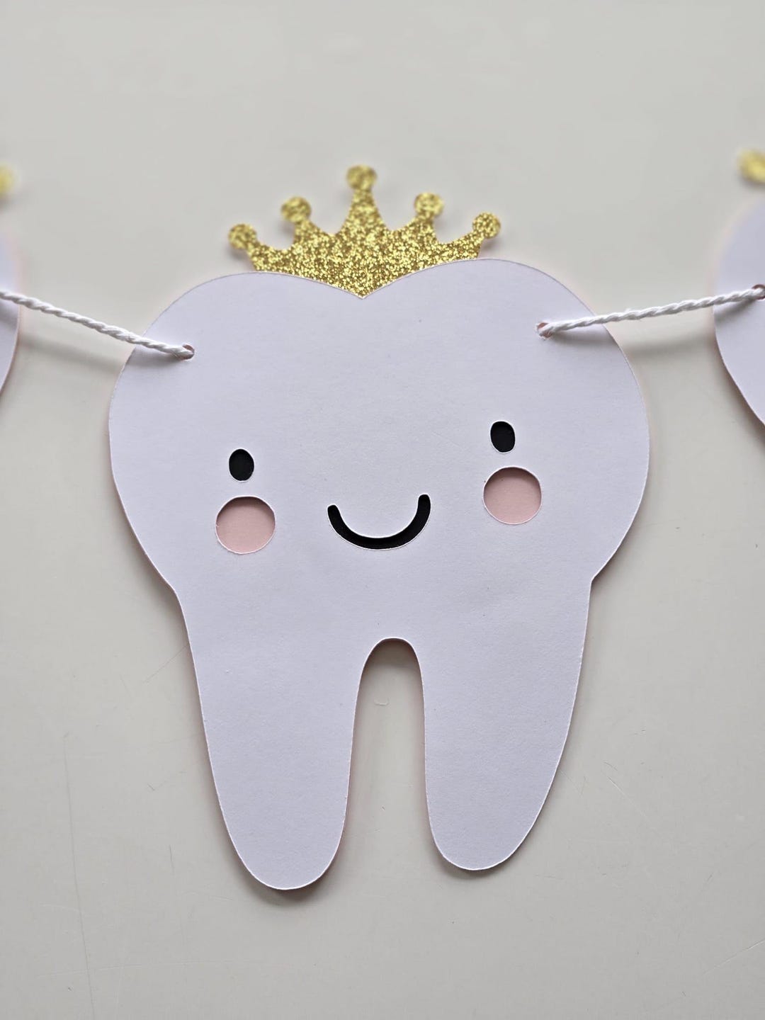 Tooth Banner, Smiling Tooth Banner, First Tooth Banner, Hanging Tooth ...