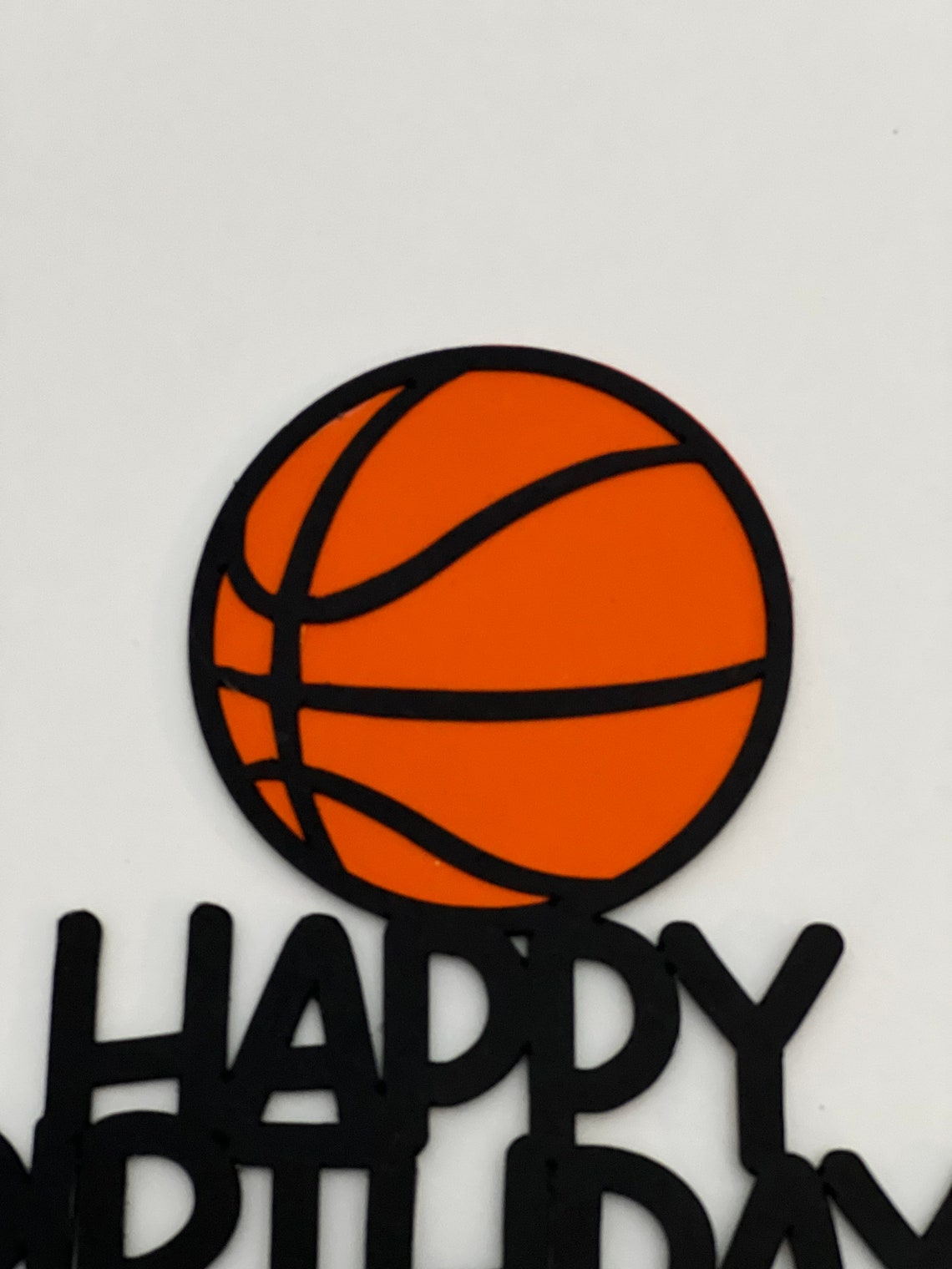 Basketball Cake Topper Basketball Player Cake Topper - Etsy