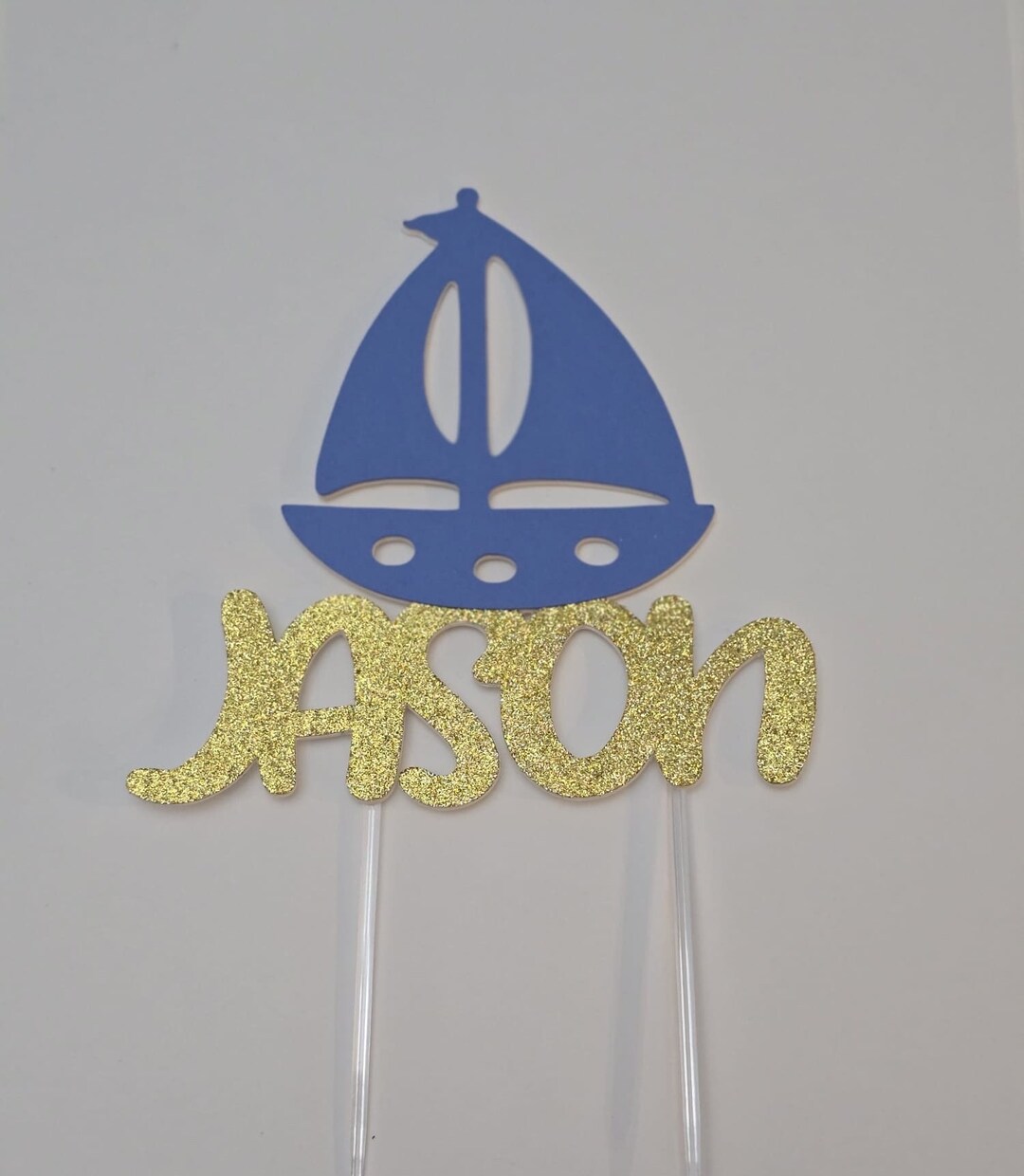 Sail Boat Cake Topper, Sailing Cake Topper, Sailor Cake Topper, Sail ...
