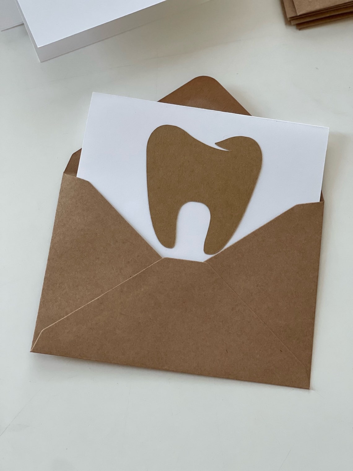 Dentist Thank You Cards Dental Thank You Cards Tooth Thank | Etsy