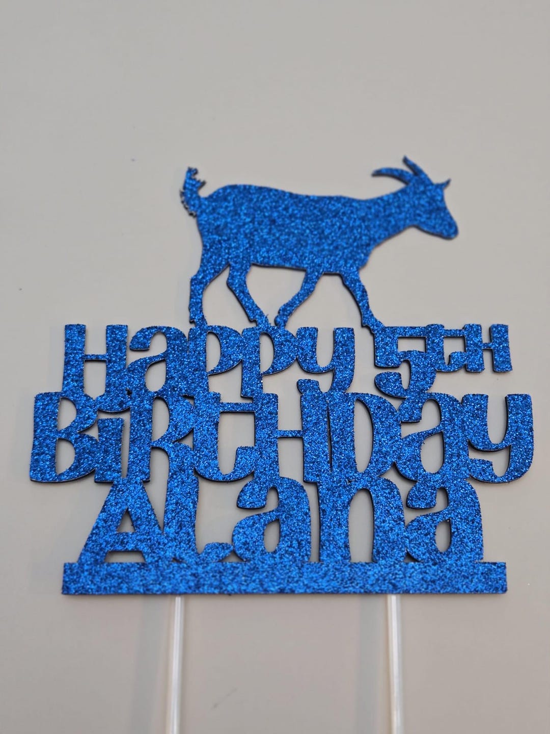 Goat Cake Topper, Goat Topper, Goat Birthday Cake Topper, Goat Toppers ...