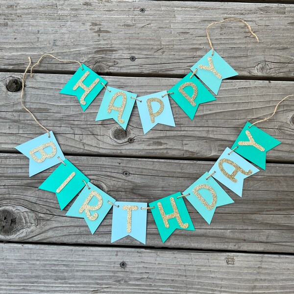 Mint Banner - Etsy