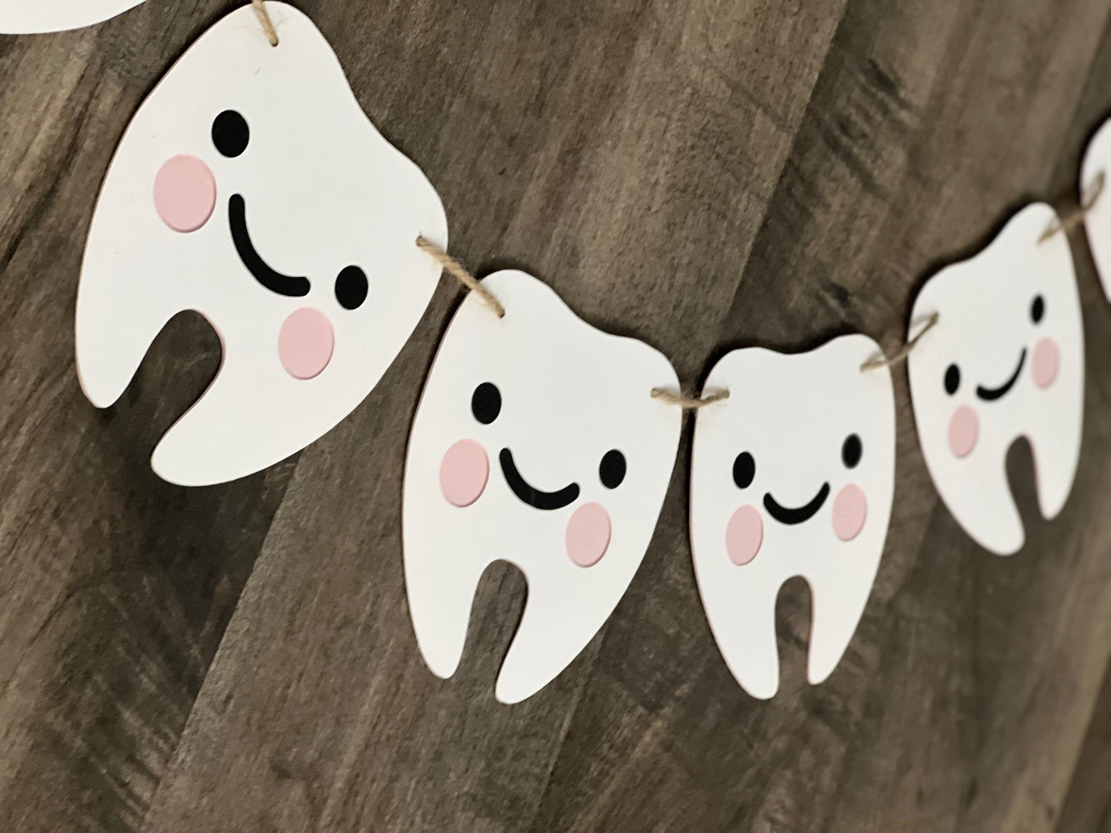 Tooth Banner Smiling Tooth Banner First Tooth Banner | Etsy