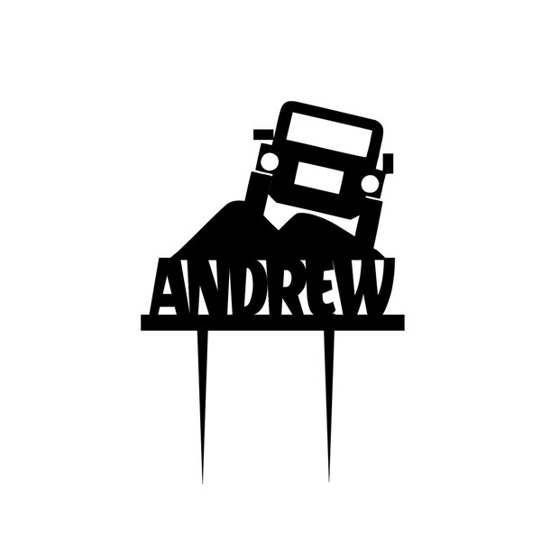 Road Road Cake Topper - Etsy