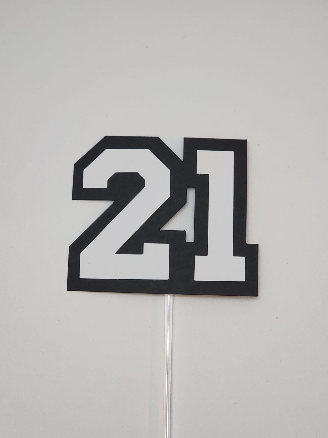 Twenty First Birthday Cake Topper, 21st Birthday Cake Topper, 21 Cake ...