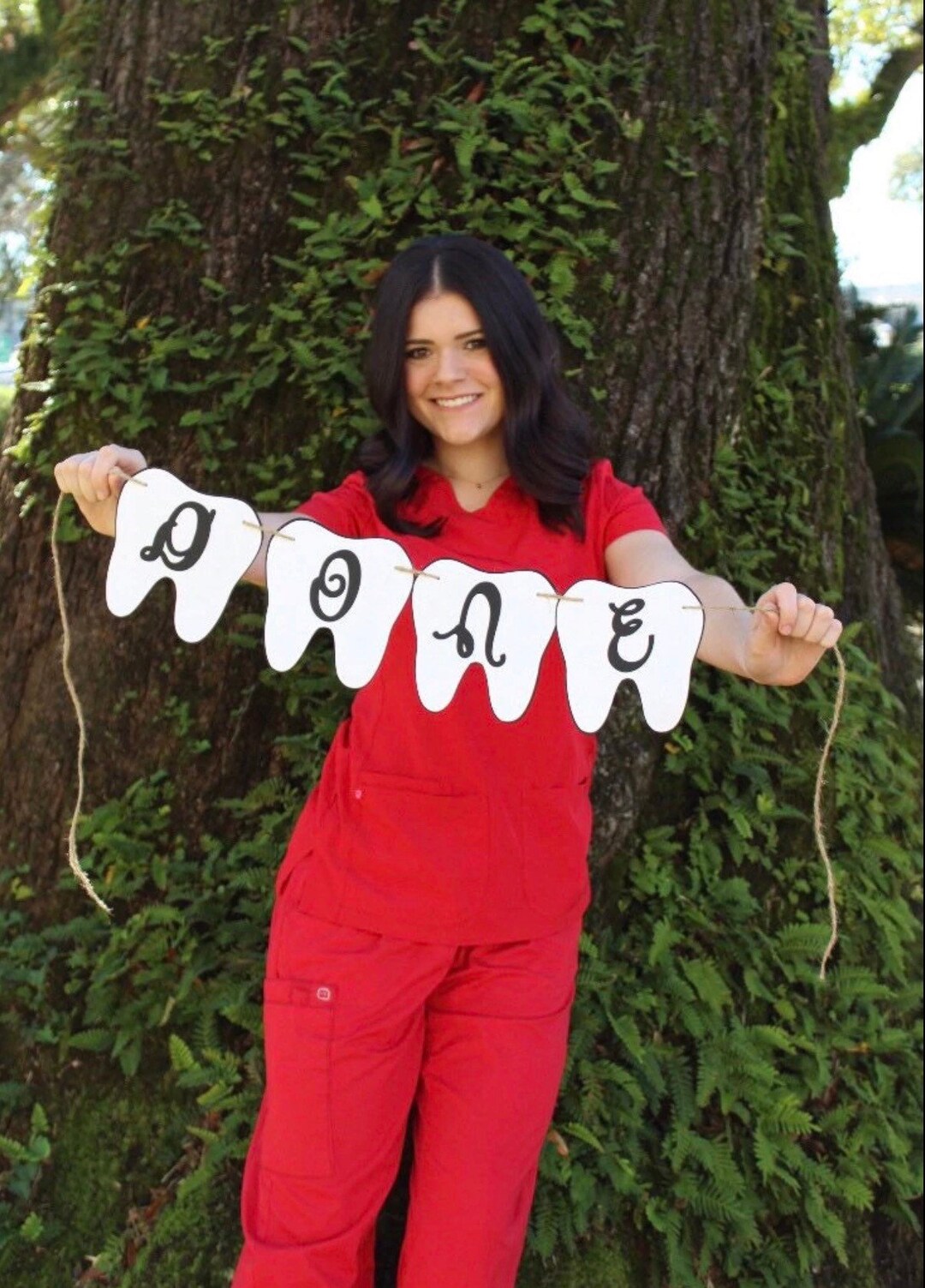 Tooth Banner, Dental Grad Banner, Dentist Banner, Tooth Custom Banner ...