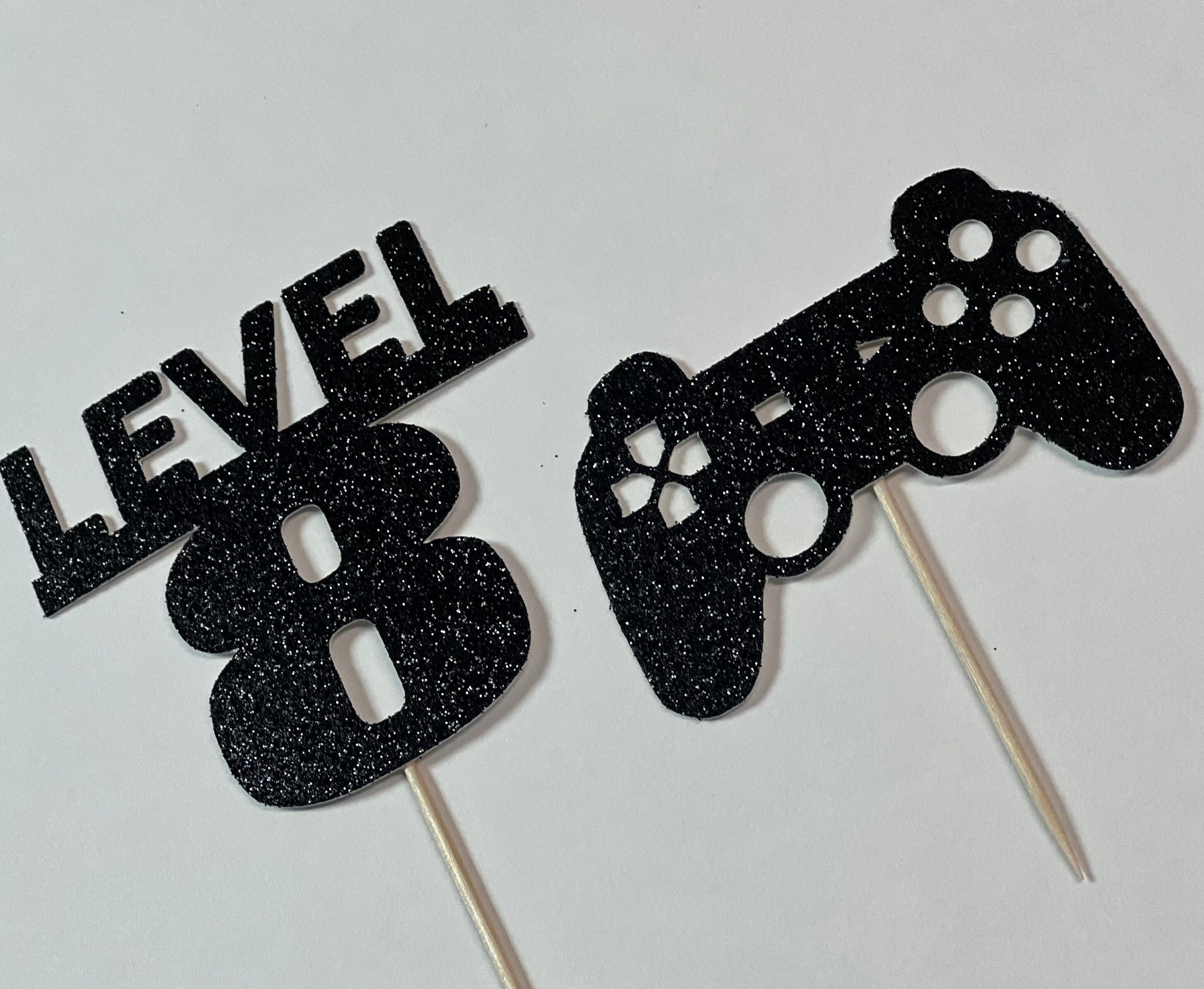 Video Games Cupcake Toppers Gamer Cupcake Toppers Gaming - Etsy