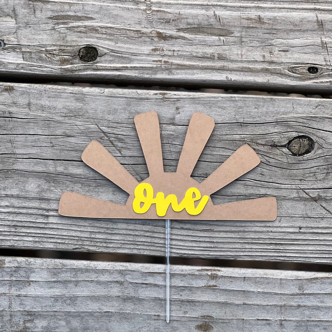 Sun Cake Topper Sunny Cake Topper Sunrise Cake Topper - Etsy