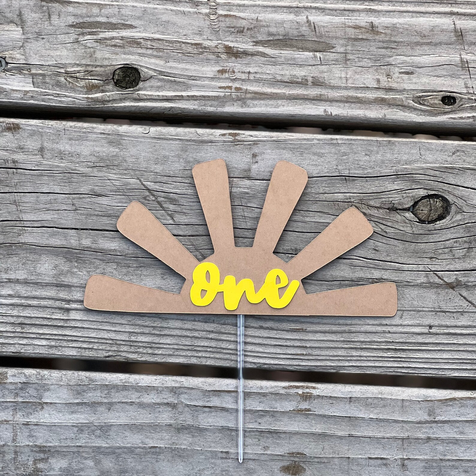 Sun Cake Topper Sunny Cake Topper Sunrise Cake Topper - Etsy