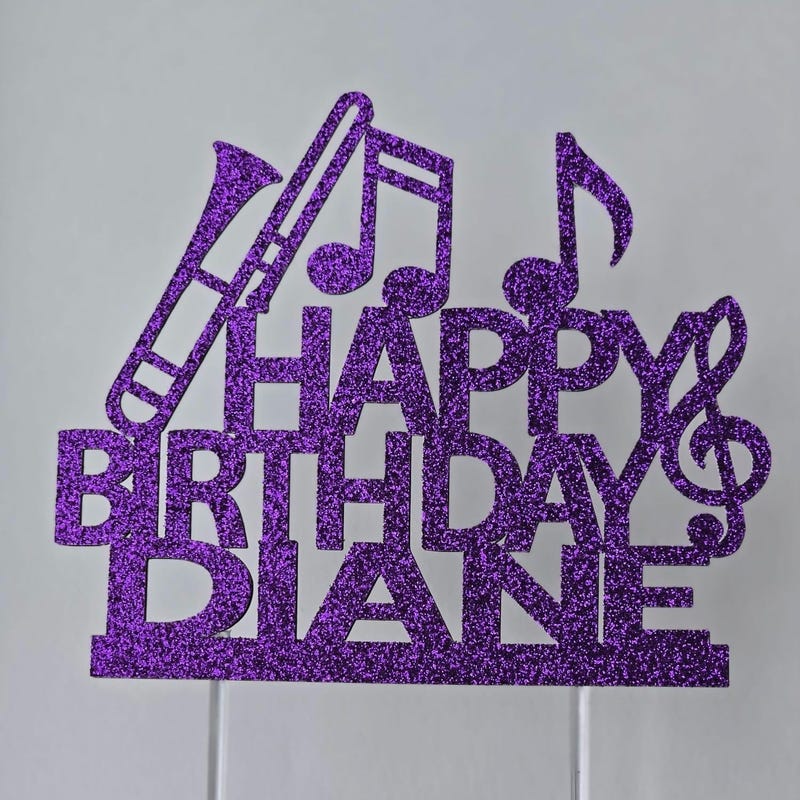 Music Cake Toppers - Etsy