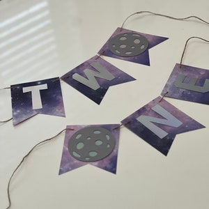 Space Banner, Space Theme Banner, Galaxy Banner, Galaxy Birthday Banner ...