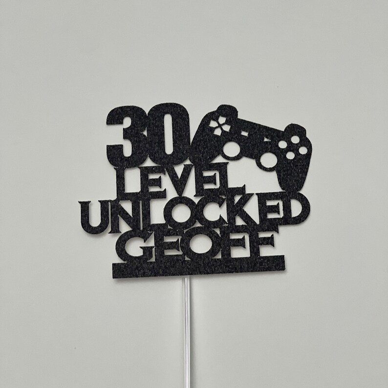 Gaming Cake Topper Gaming Birthday Cake Topper Gamer Cake - Etsy