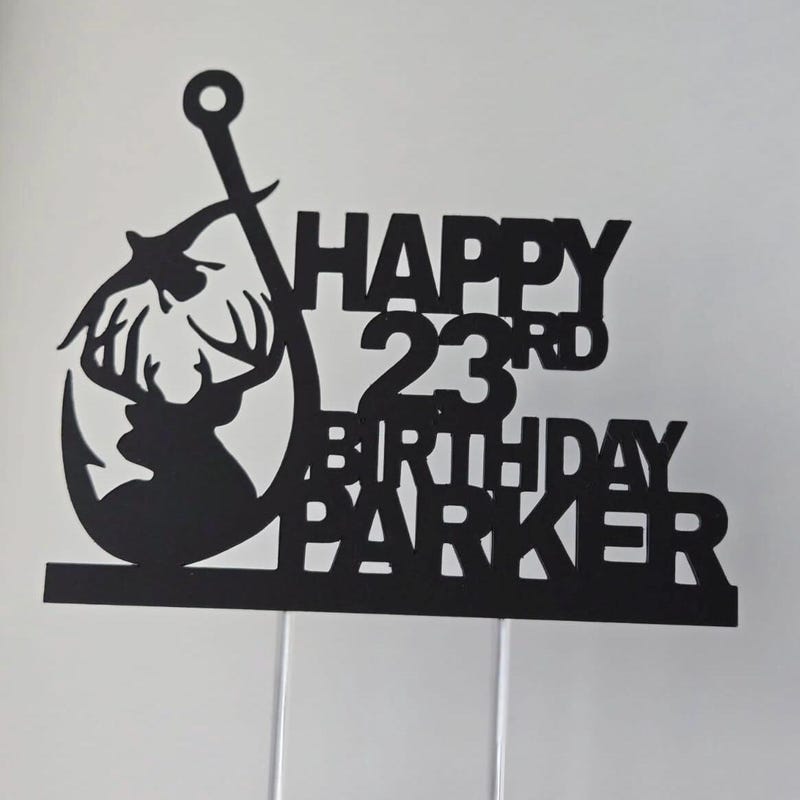 Hunting Cake Topper - Etsy