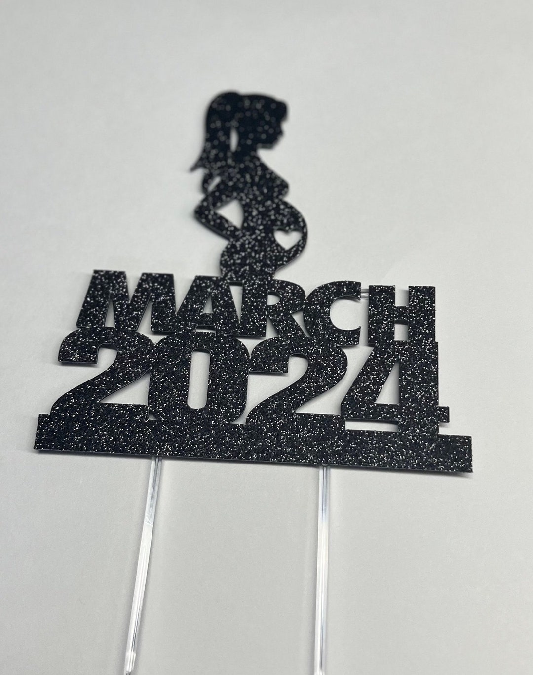 Pregnancy Announcement, Preggo Cake Topper, Pregnant Cake Topper, Im ...