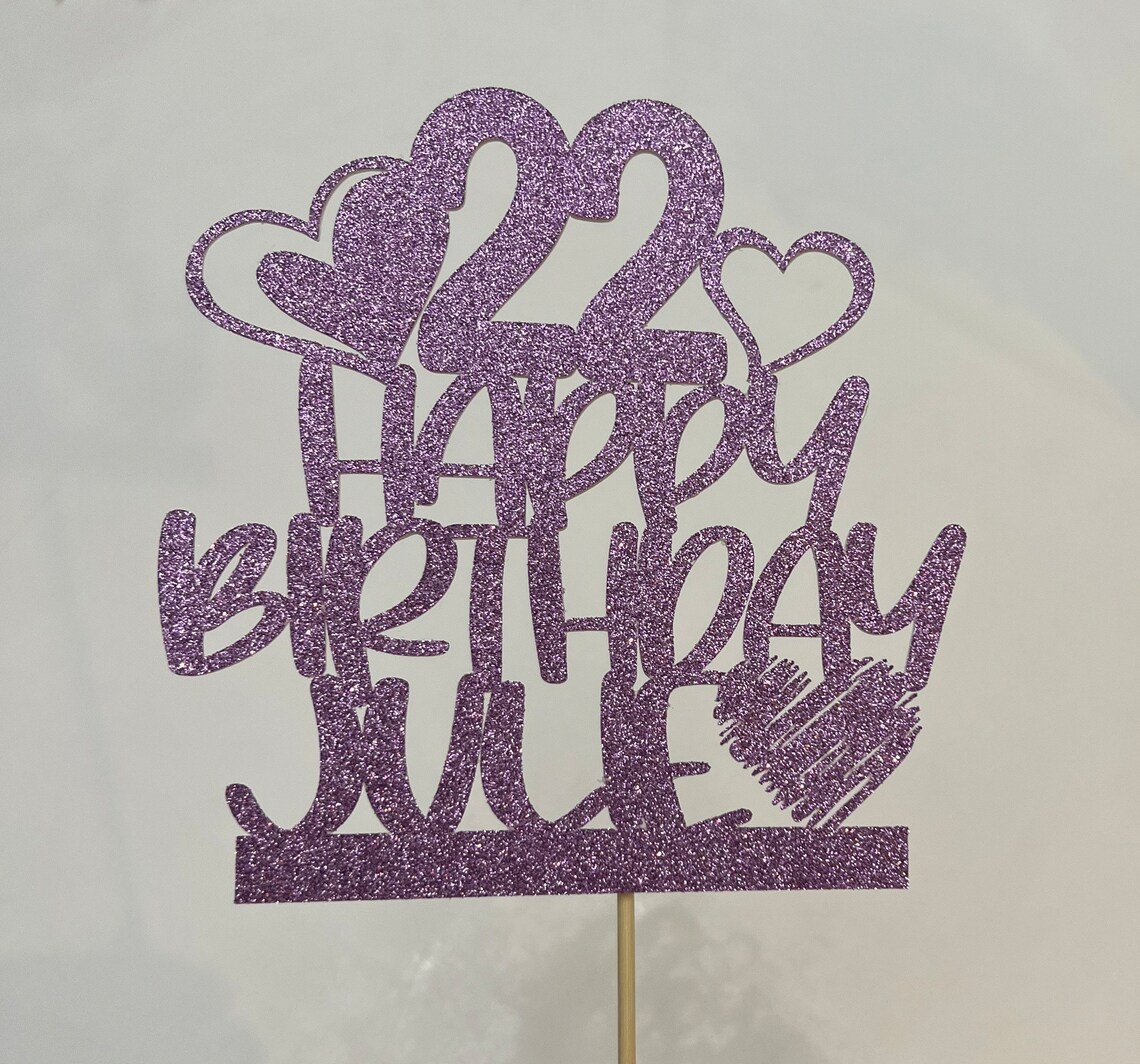 Feeling 22 Cake Topper 22nd Birthday Cake Topper - Etsy