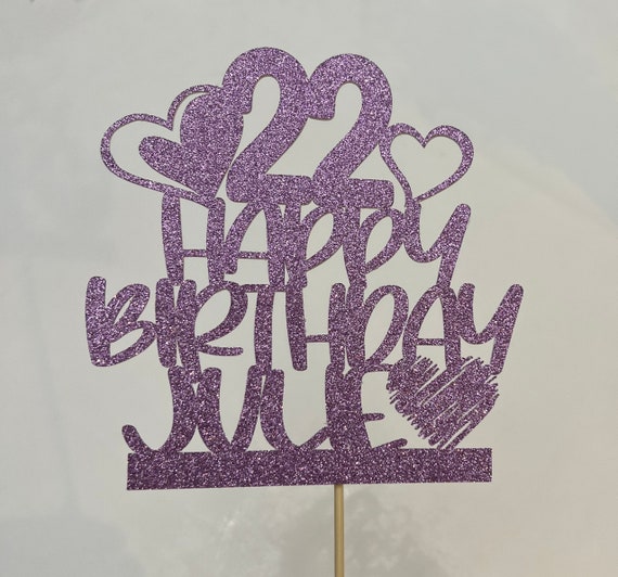 Feeling 22 Cake Topper 22nd Birthday Cake Topper - Etsy