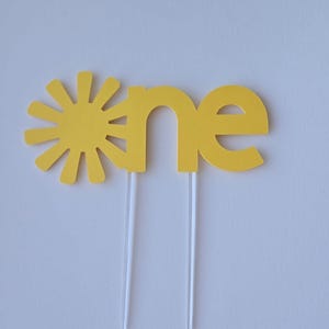 Sun Cake Topper, Sunny Cake Topper, Sunshine Cake Topper, Sun Birthday ...