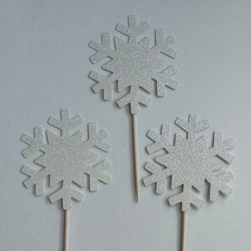 Snowflake Toppers - Etsy