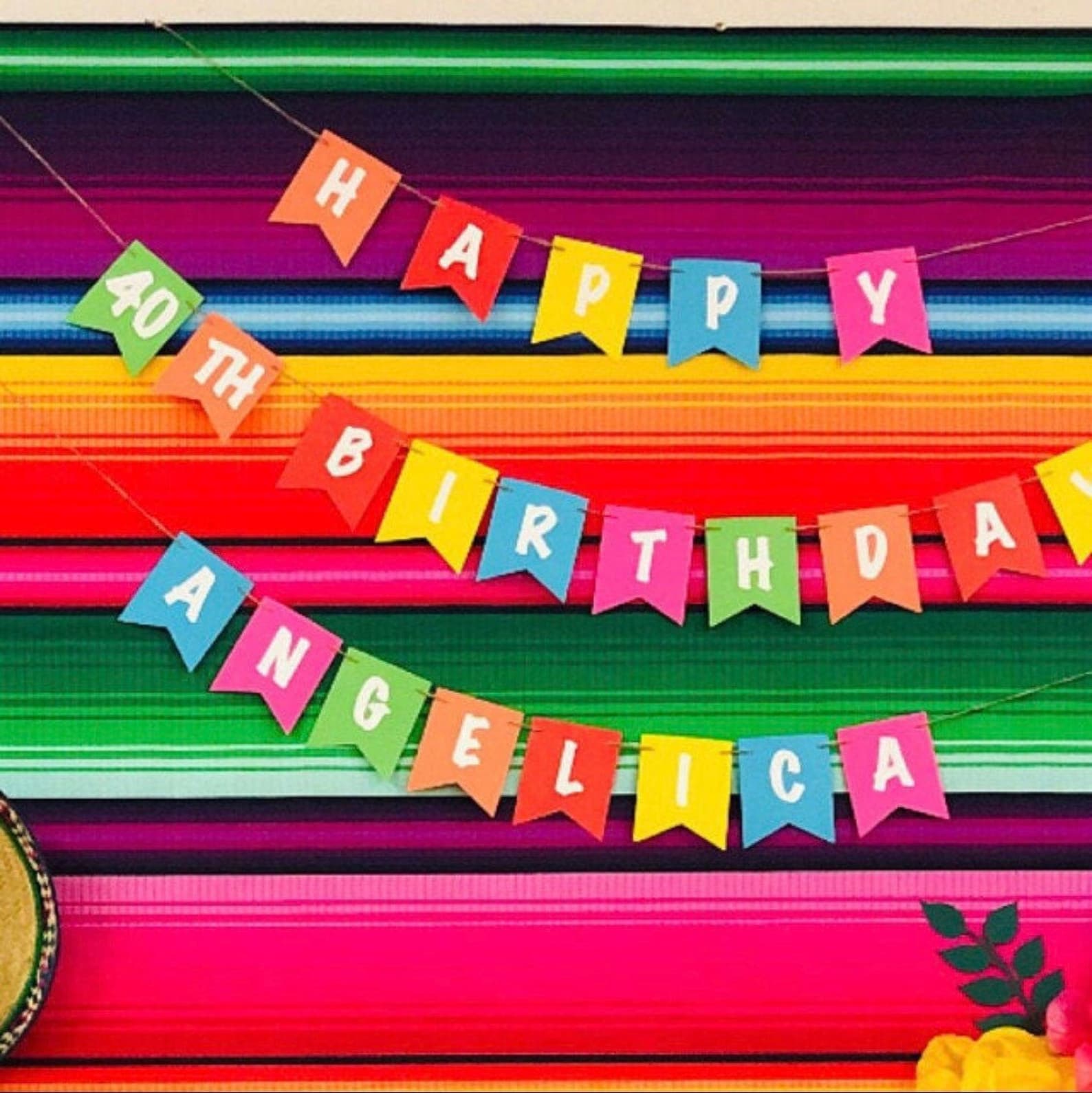 Fiesta Banner Cinco De Mayo Banner Fiesta Birthday Banner | Etsy