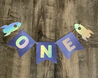 Galaxy Birthday Banner | Etsy
