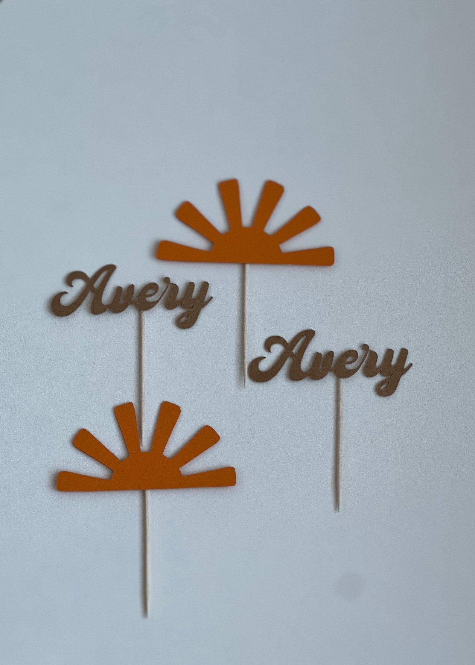 Sun Cupcake Toppers Sunny Cupcake Toppers Sunshine Cupcake - Etsy