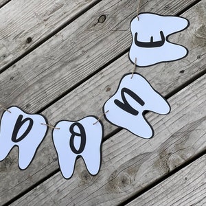 Tooth Banner, Dental Grad Banner, Dentist Banner, Tooth Custom Banner ...