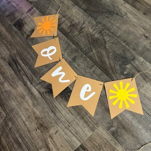 Sun Banner, Sunshine Banner, Sunny Banner, Sun Birthday Banner, Sun ...
