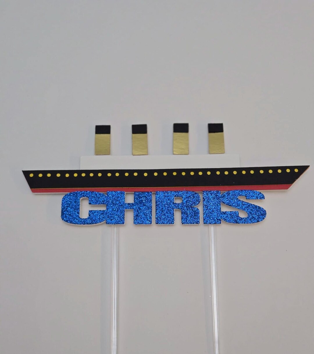 Ship Cake Topper, Shipwreck Cake Topper, Boat Cake Topper, Cruise Ship ...