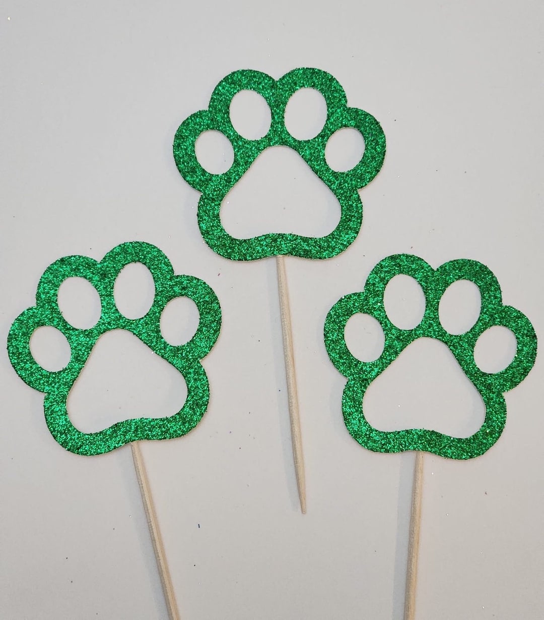 Paw Cupcake Toppers, Paw Cake Toppers, Paw Cupcake Toppers, Paw Print ...