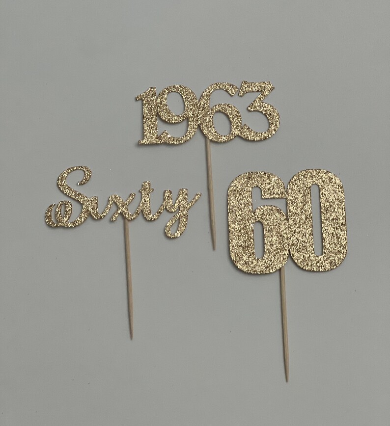 Im 60 Cupcake Toppers 60th Birthday Cupcake Toppers Hello 60 - Etsy