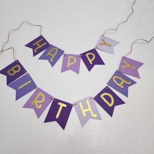 Purple Banner, Violet Banner, Lavender Banner, Custom Purple Banner ...