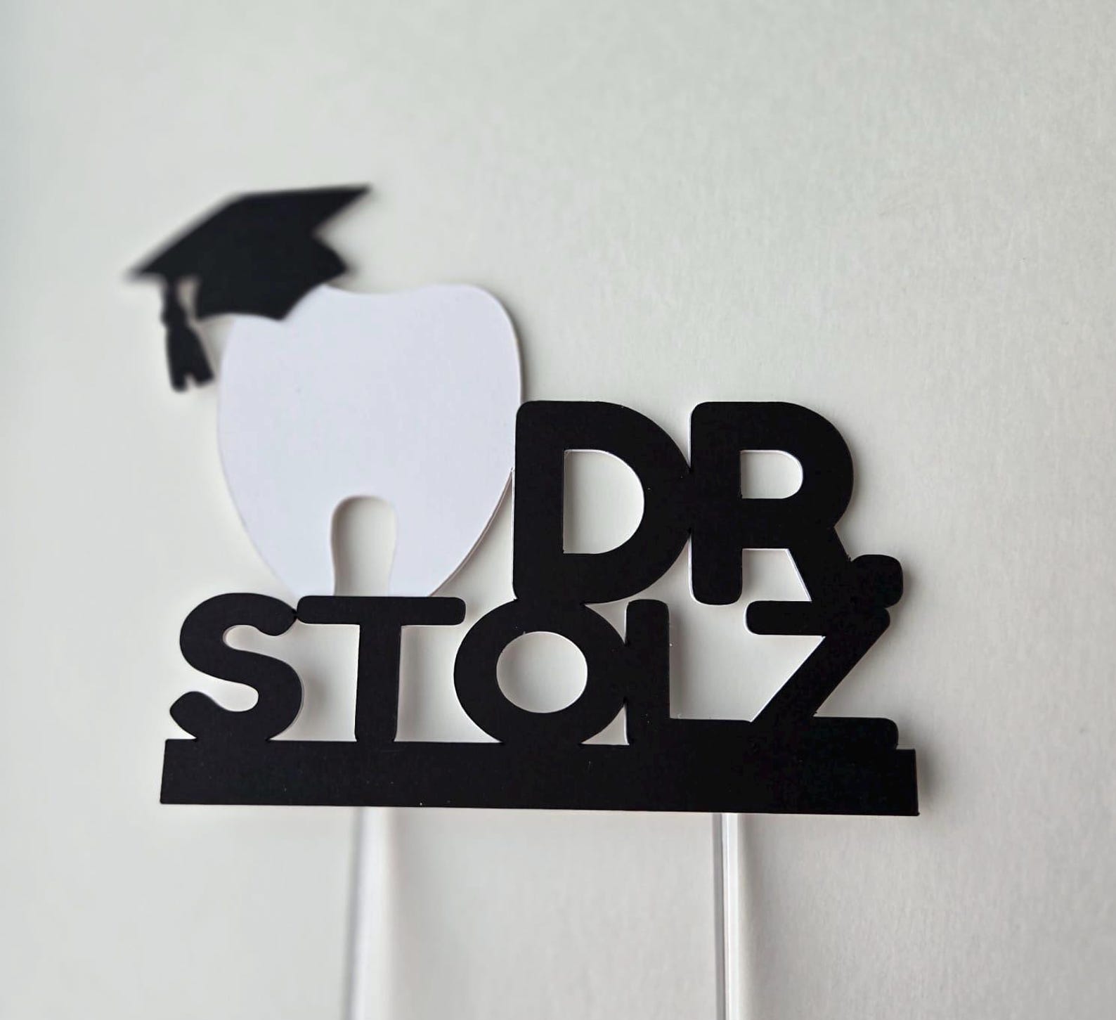 Dental Grad Cake Topper, Dental Graduation Cake Topper, Dentist Cake ...