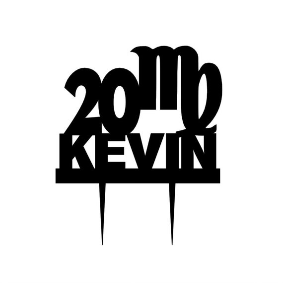 Virgo Cake Topper Zodiac Cake Topper Taurus Birthday Cake | Etsy