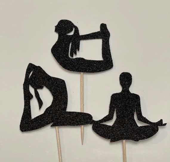 Yoga Cake Topper