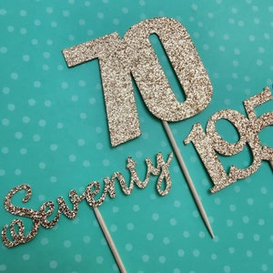 Im 70 Cupcake Toppers, 70th Birthday Cupcake Toppers, Hello 70 Cupcake ...