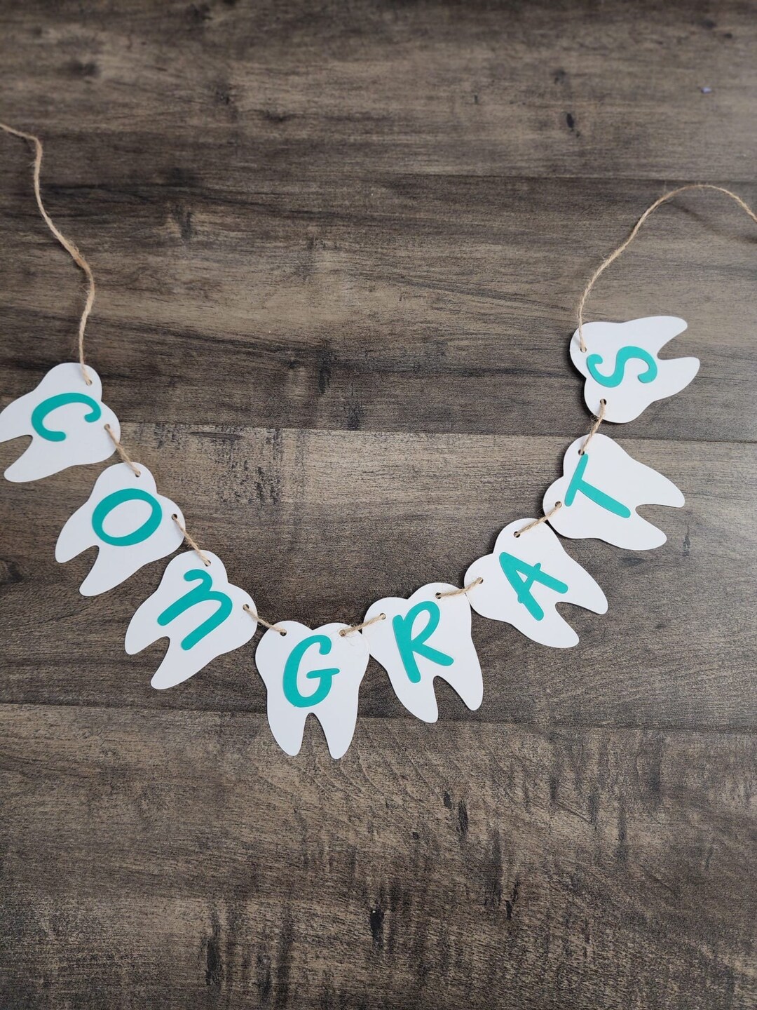 Tooth Banner Dental Grad Banner Dentist Banner Tooth Custom - Etsy