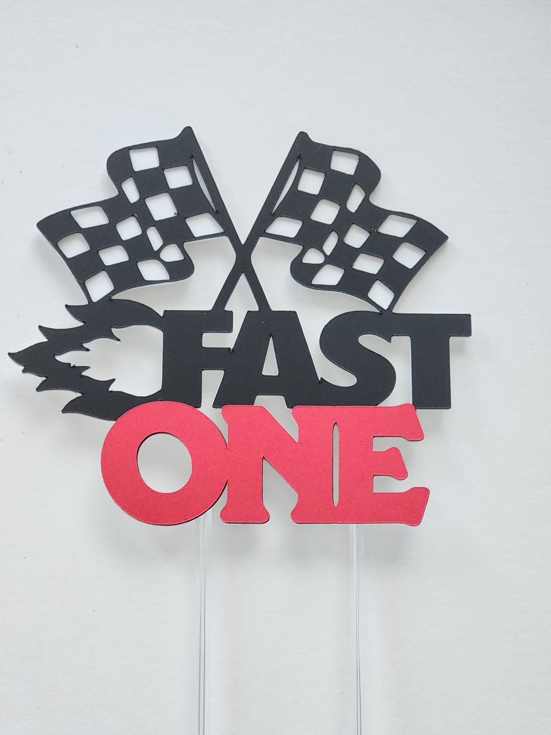 One Cake Topper, Im One Cake Topper, Fast One Cake Topper, Fast One ...