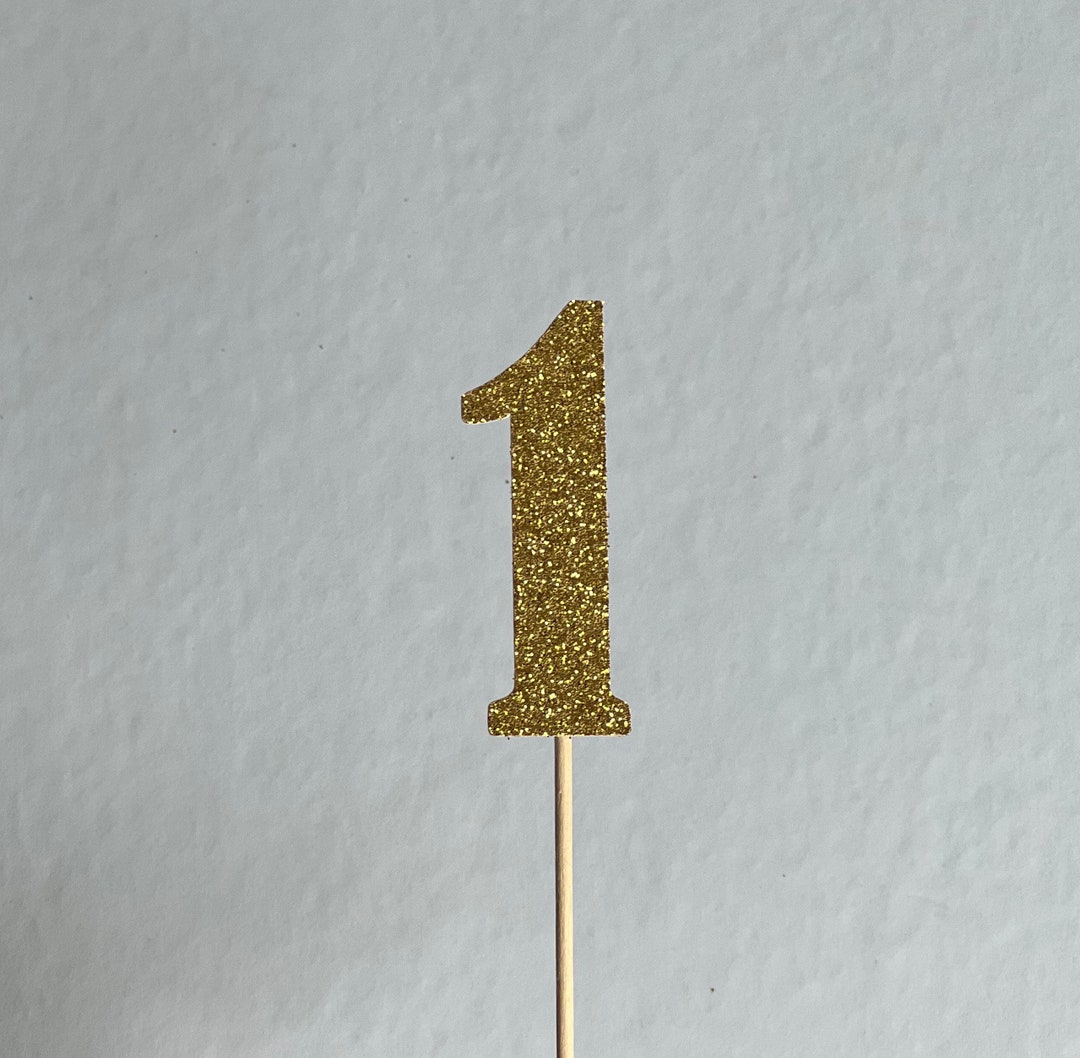 One Cupcake Topper, First Birthday Cupcake Toppers, One Cupcake Toppers ...