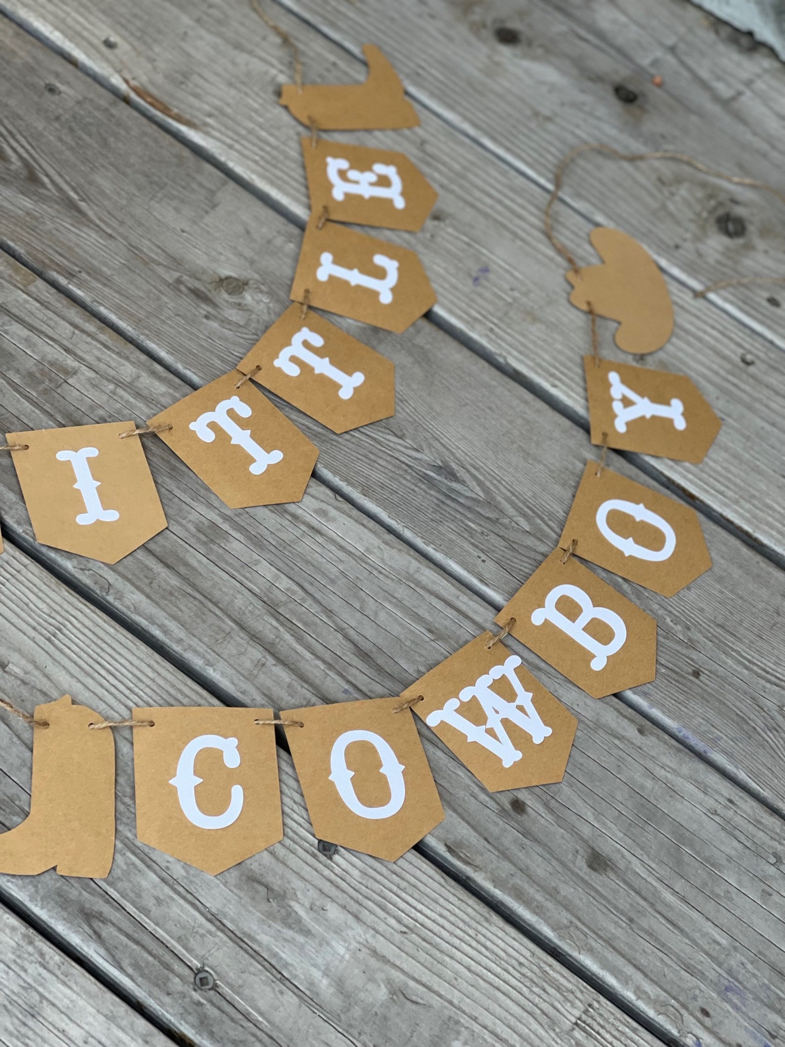 Cowboy Banner Little Cowboy Banner Cowboy Theme Banner | Etsy