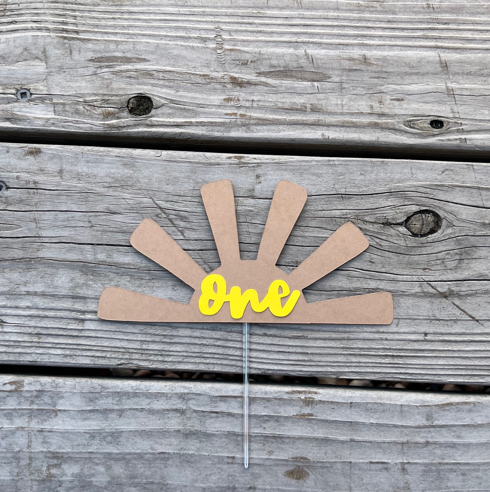 Sun Cake Topper Sunny Cake Topper Sunrise Cake Topper - Etsy